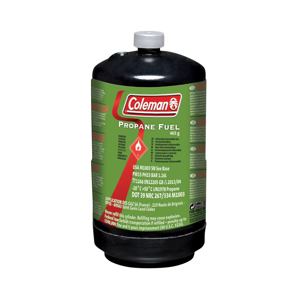 Coleman Propane Non Refillable Cylinder - Speyside Store